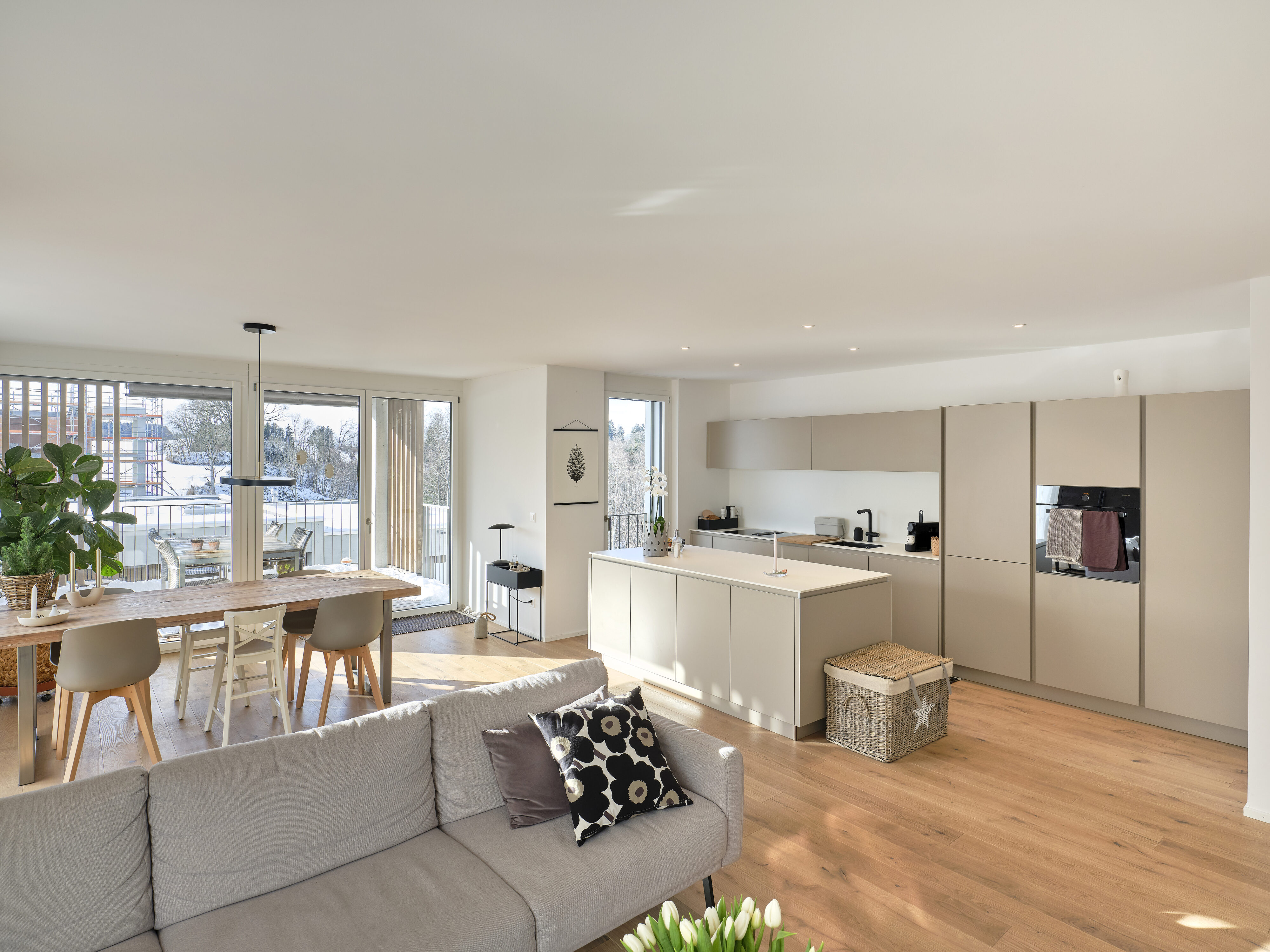 Q-Matte, Überbauung Frauenkappelen | Wirz AG Bauunternehmung